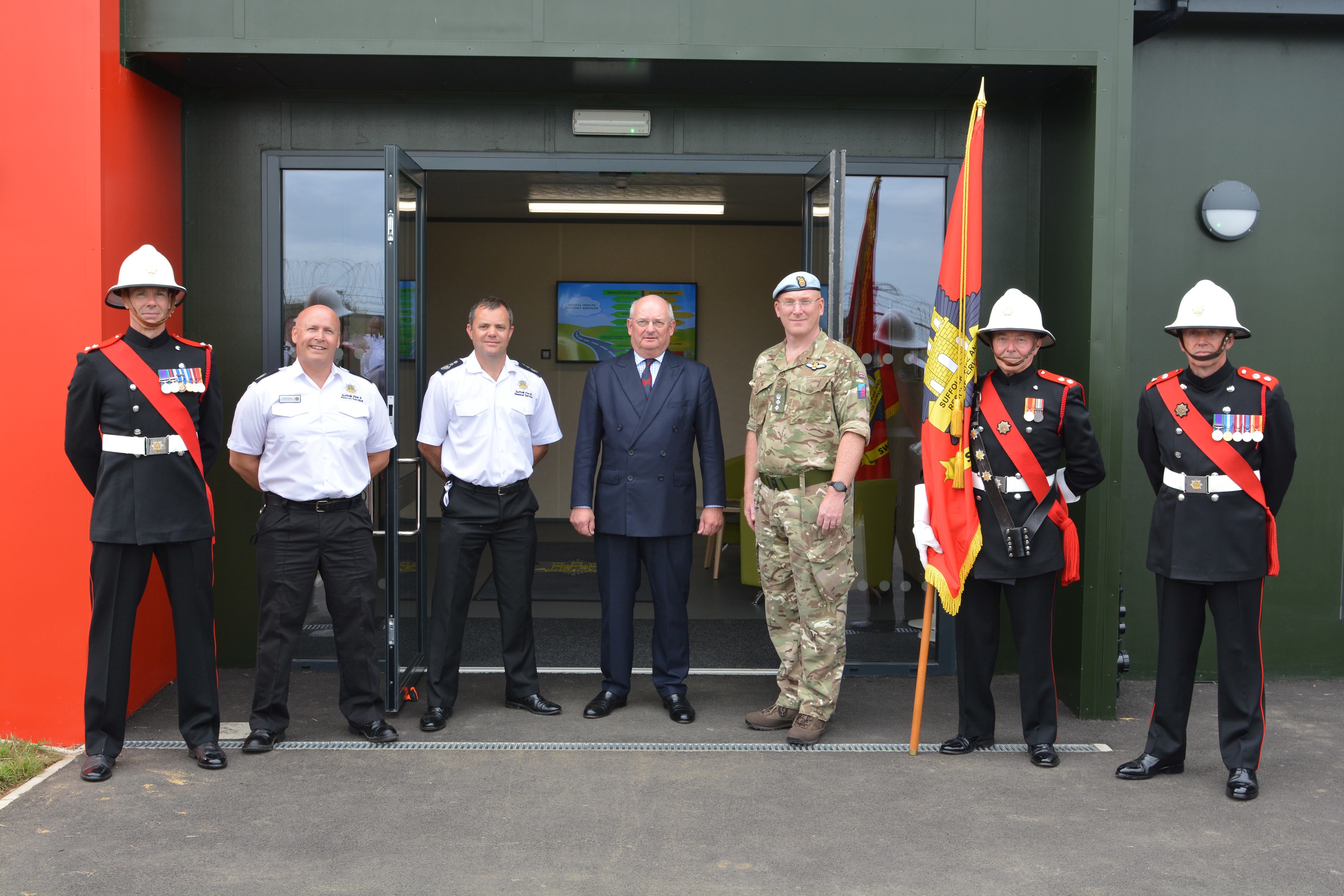 Formal opening of £1.3 million Suffolk Fire and Rescue Service training ...
