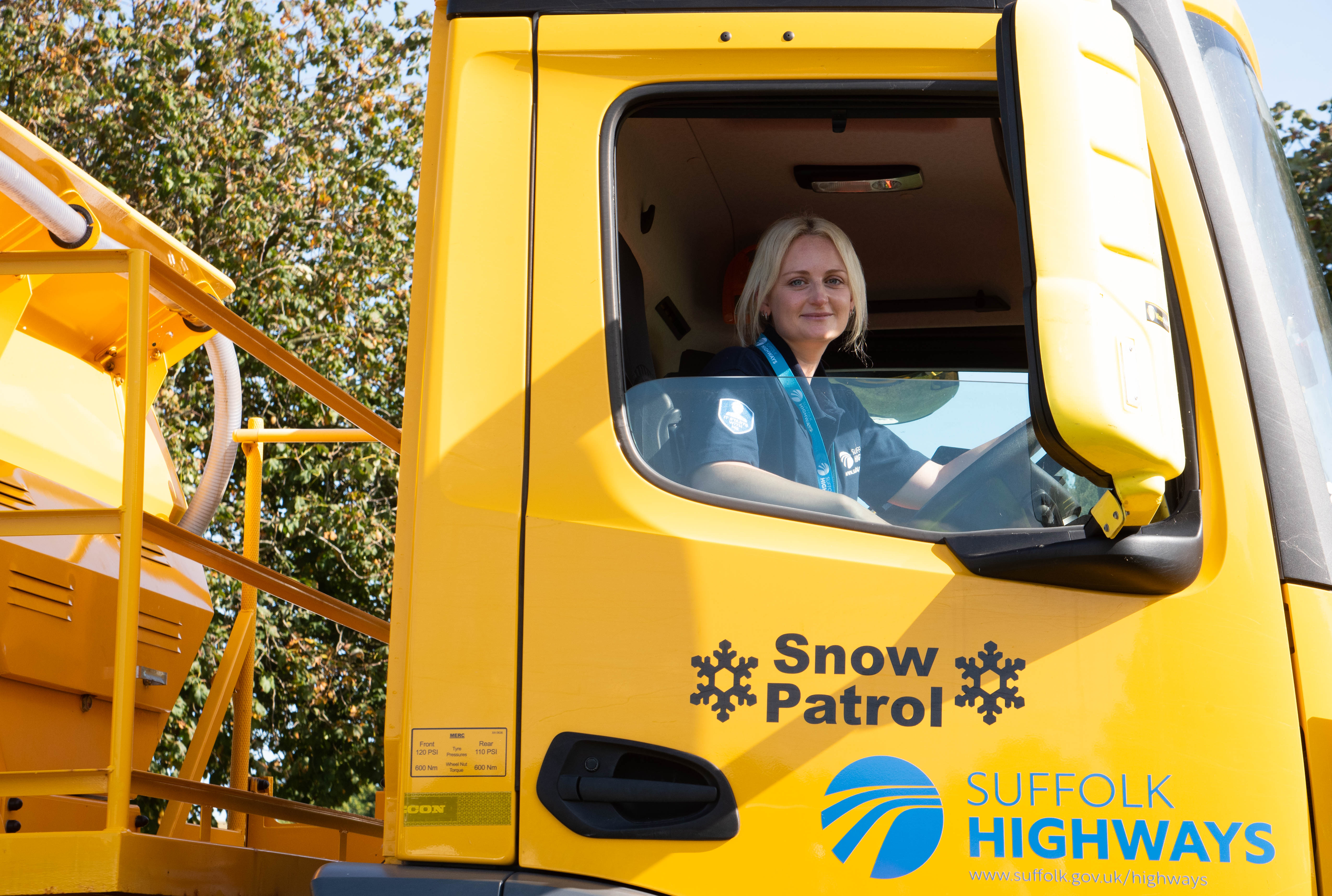 Suffolk gritters prepared for action - Suffolk County Council