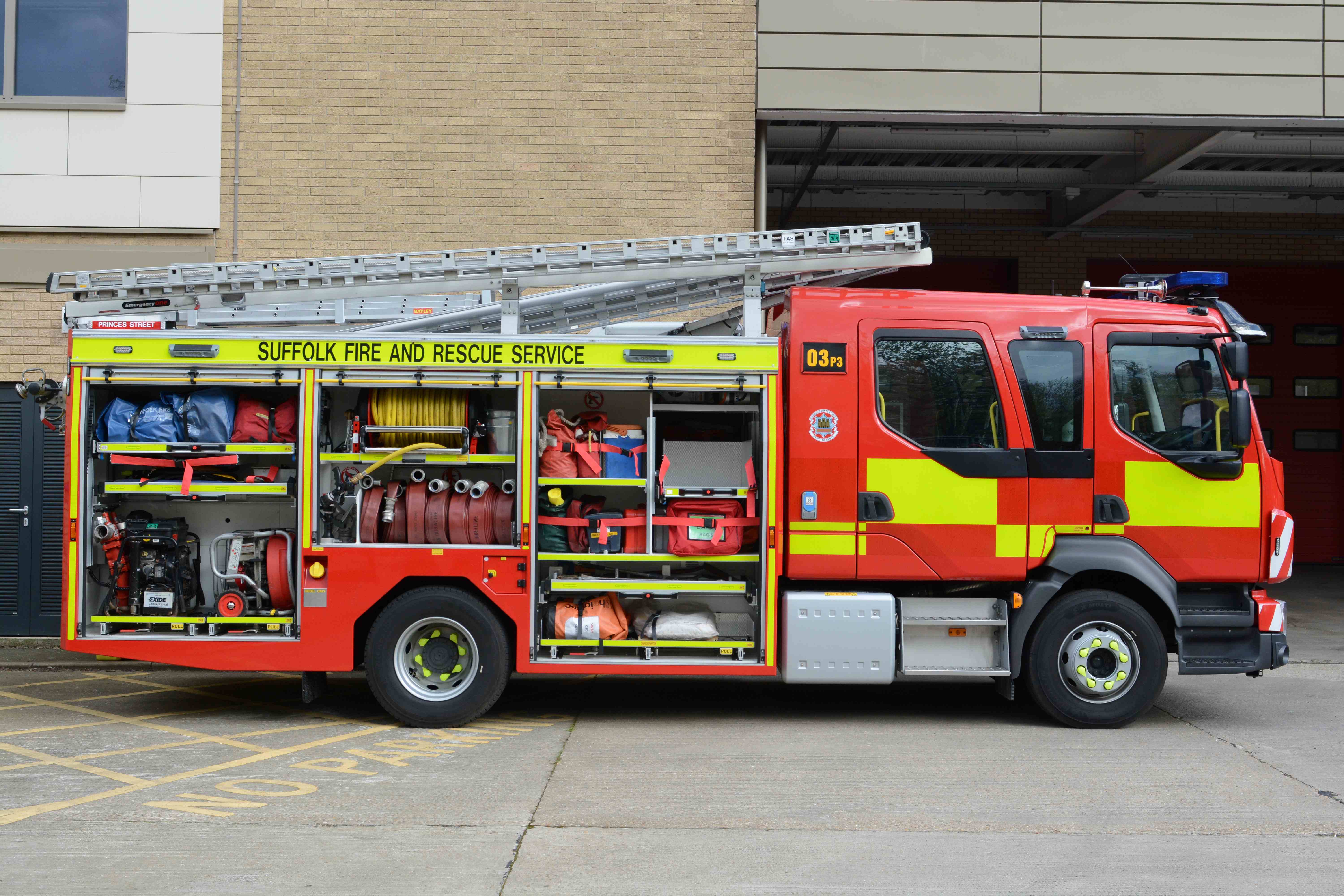 Suffolk Fire & Rescue Service unveils £3.5 million investment in new ...