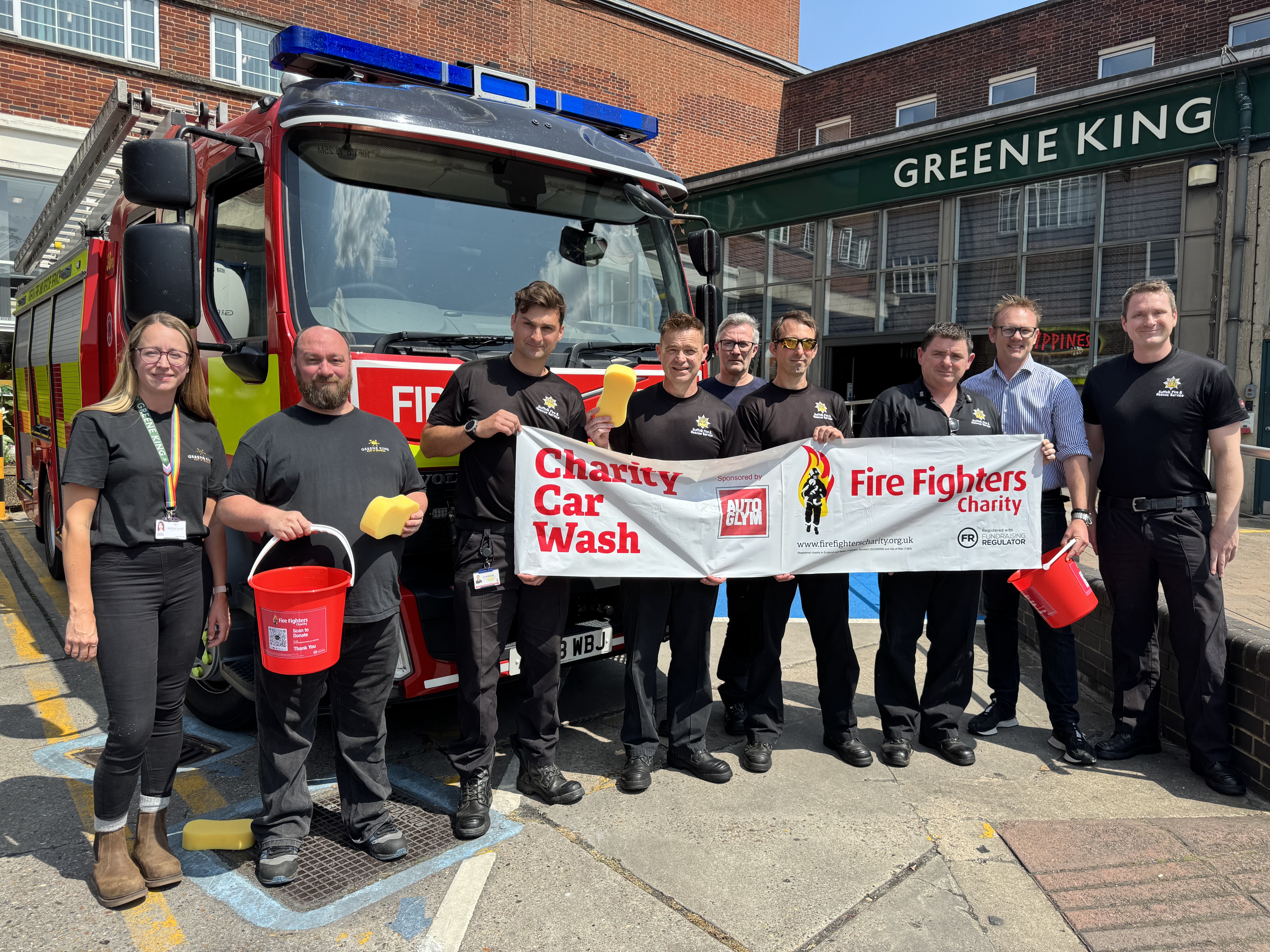 Soap, suds and sirens: Suffolk’s firefighters to lather up for a worthy ...